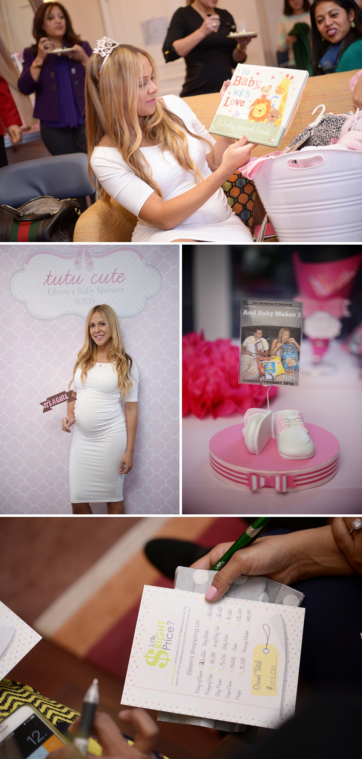 Girly Pink New York City Rooftop Baby Shower - Bumps and Bottles