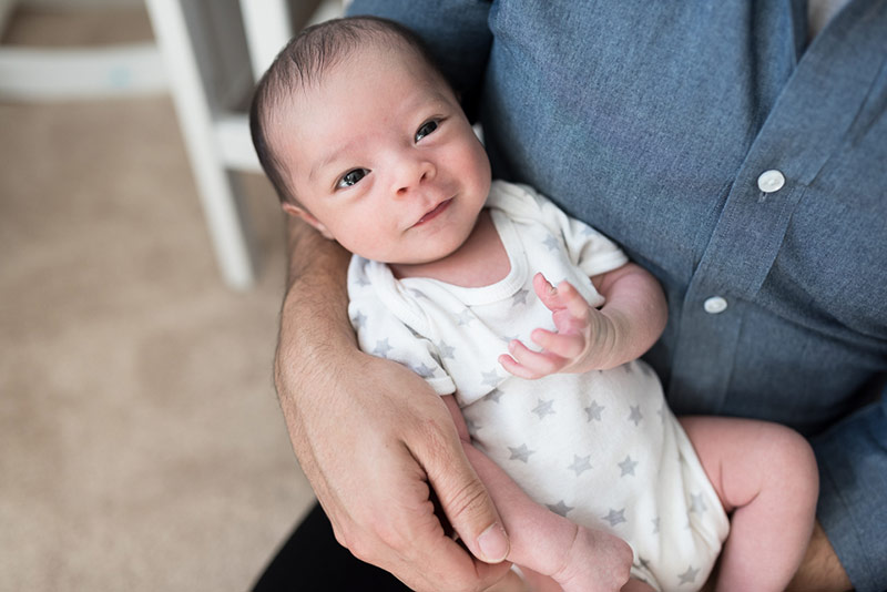 Modern Black and White Nursery for Baby Jona - Bumps and Bottles