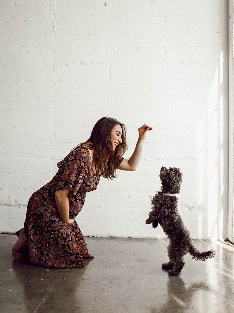 Intimate, Modern, Cool-Girl Maternity Session - Bumps and Bottles