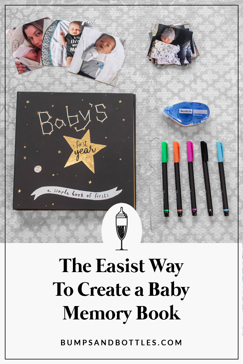 It's Not Too Late to Finish Your Baby's Memory Book • Bumps and Bottles