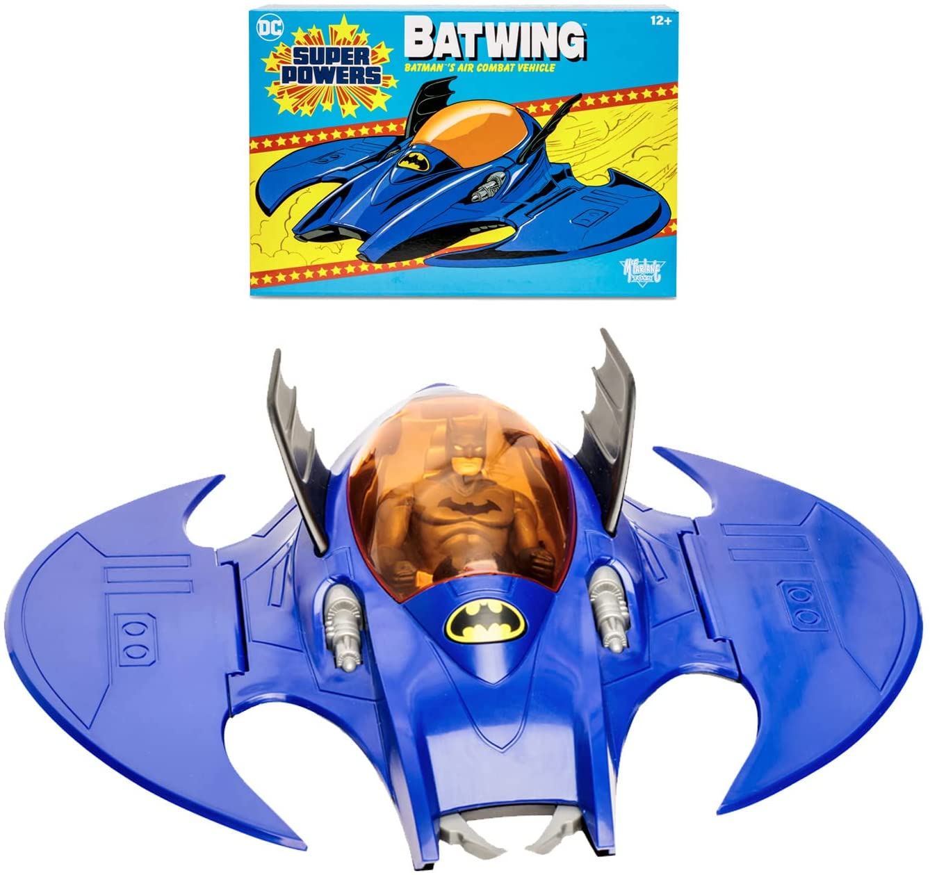 DC Direct - Super Powers Vehicles - WV1 - Batwing - Bumps and Bottles