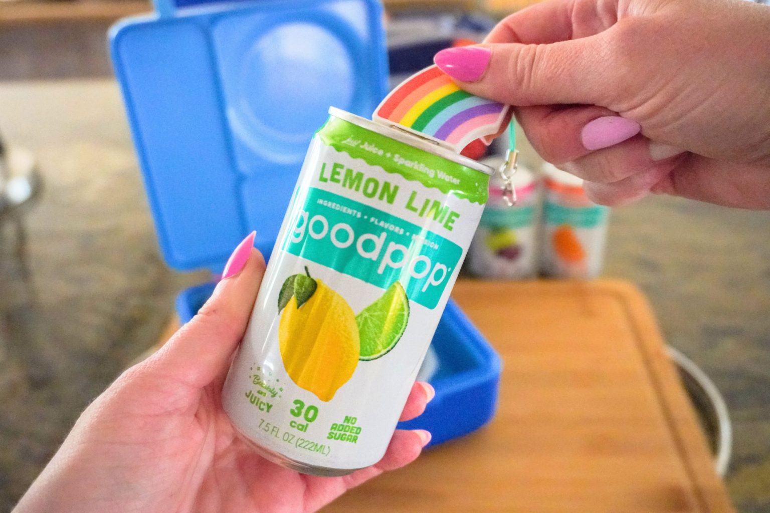 School Lunch Tips with GoodPop's Mini Cans - Bumps and Bottles