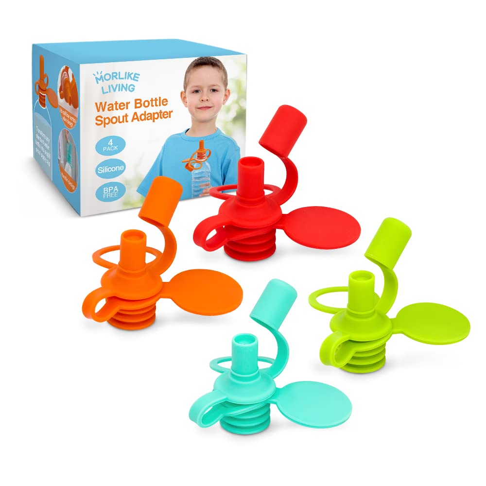 Water Bottle Cap Adapter for Toddlers - Bumps and Bottles