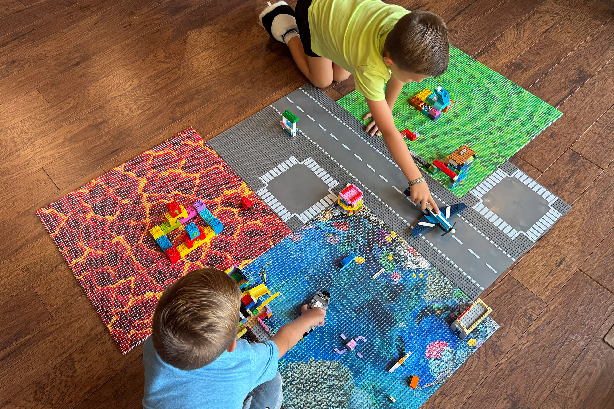 How Slab Dream Lab Baseplates Spark Pretend Play - Bumps and Bottles