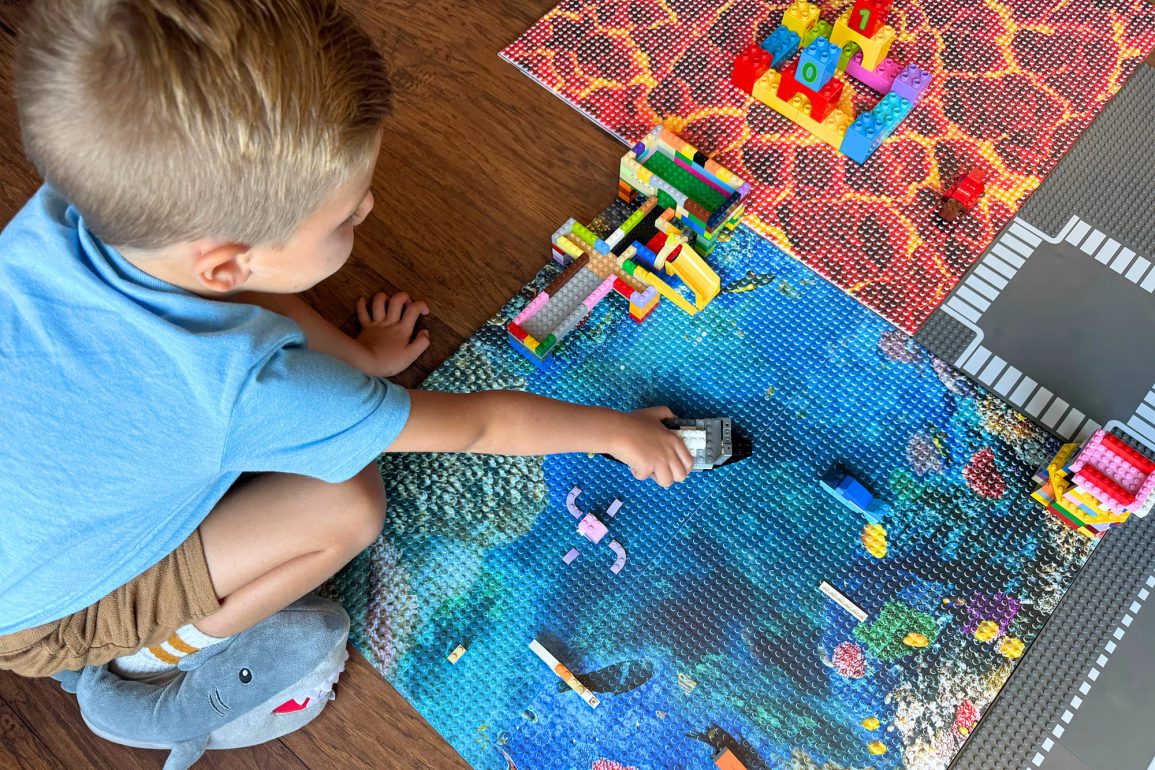 How Slab Dream Lab Baseplates Spark Pretend Play - Bumps and Bottles